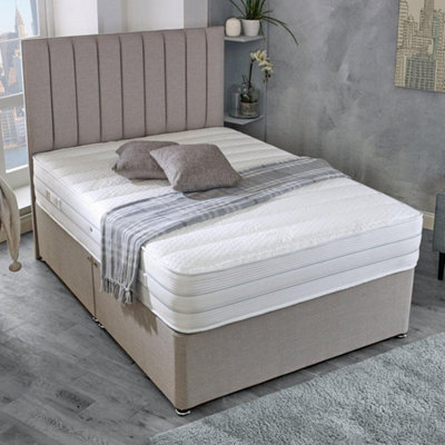 Shire Solaris Antila 2000 Pocket Sprung Divan Bed Set 5FT King 4 ...