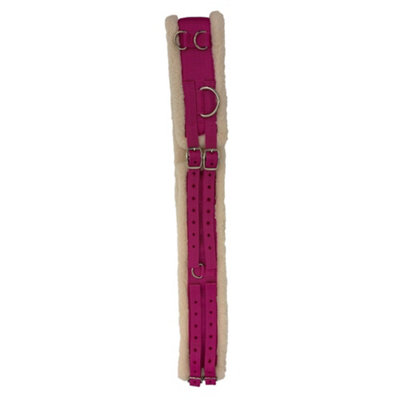 Shires Fleece Padding Nylon Horse Lunging Roller Raspberry (X Full ...