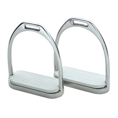 Shires Horse Fillis Stirrups Silver (4.5in)