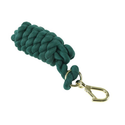 Shires Horse Leadrope Green (One Size)