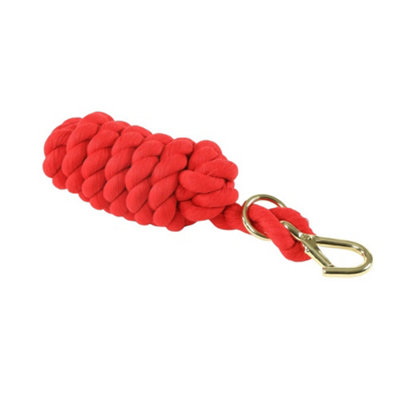 Shires Horse Leadrope Red (One Size)