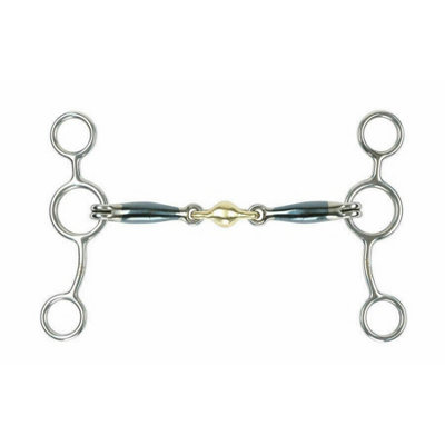 Shires Sweet Iron Lozenge Horse Tom Thumb Bit Blue (5.5in) | DIY at B&Q