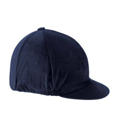 Shires Velvet Hat Cover Navy (S) | DIY at B&Q