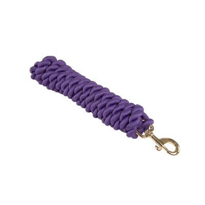 Shires Wessex Horse Leadrope Purple (One Size) | DIY at B&Q