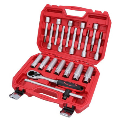 Shock Absorber Suspension Strut Nuts Remover and Installer 18pc Kit 1/2 ...