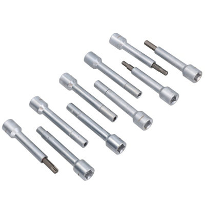 Shock Absorber Suspension Strut Nuts Remover and Installer 18pc Kit 1/2 ...