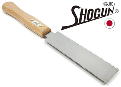 Shogun FLD120 Japanese Double Edged Flush Cut Pull Saw 120mm Length