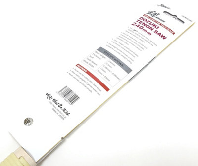 Shogun MCD240 Japanese Dozuki Pull Cut Tenon Saw 240mm Length