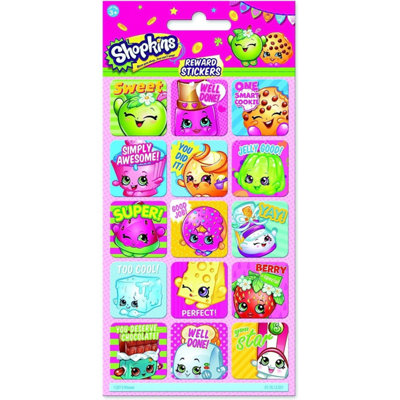 Shopkins Characters Reward Stickers Multicoloured (One Size)