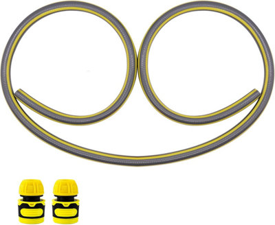 Short Hose Pipe, 1/2inch Garden Hose Connectors Set, No Kink Reinforced ...