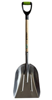 SHOVEL MANURE MUCK OUT SNOW BUILDERS SQUARE MOUTH SCOOP SPADE GARDENING ...