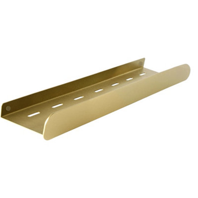 SHOWER BATHROOM SHELF REA SF03-450-BG 45CM BRUSH GOLD 45X9X5CM