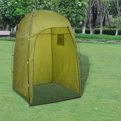 Shower Changing Tent Suitable for Parks, Beaches, and Campsites Green