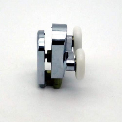 Shower Door Wheels , 23mm, or 25mm , Upper or Lower , Double Roller ...