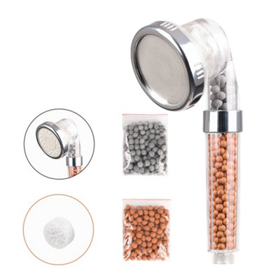 Shower Head With Pressure Bead Filter