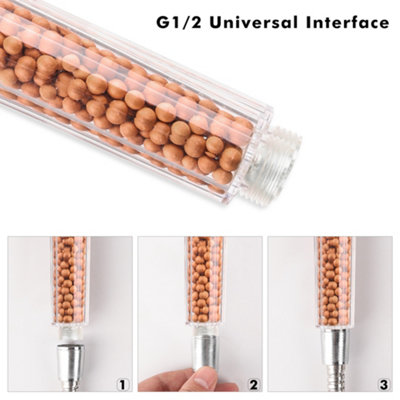 Shower Head With Pressure Bead Filter