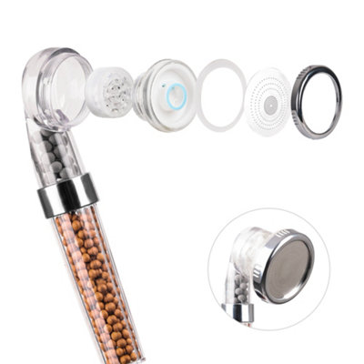Shower Head With Pressure Bead Filter