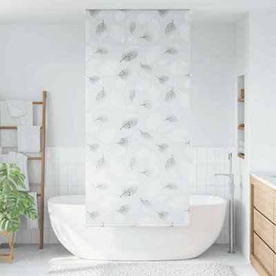 Shower Roller Blind 110x240 cm Fabric Width 106 cm - Bathroom Privacy ...