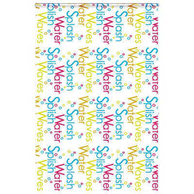 SHOWER ROLLER BLIND WITH CASSETTE 160X240 CM FABRIC WIDTH 156 CM