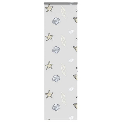 Shower Roller Blind with Cassette 70x240 cm Fabric Width 66 cm
