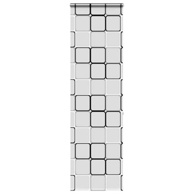 Shower Roller Blind with Cassette 80x240 cm, Fabric Width 76 cm