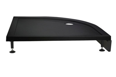 Shower Tray Leg Set & Plinth Kit - Slate Grey - 1000mm x 1000mm Panel ...