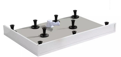 Shower Tray Riser Kit 1700mm Shower Enclosure Plinth Adjustable Feet Legs