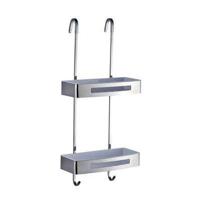 Showerdrape Bagno Chrome Shower Caddy