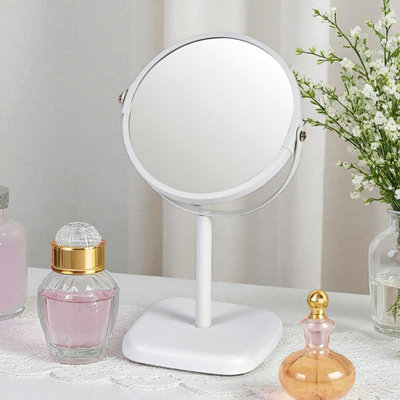 Showerdrape Capri White 2x Magnifying Vanity Mirror