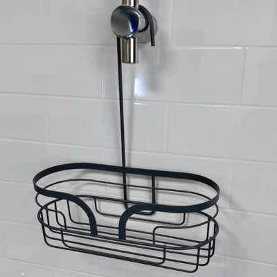 Showerdrape Dante Anthracite Grey Mini Shower Caddy