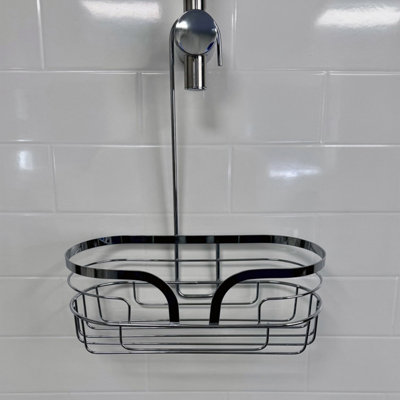 Showerdrape Dante Chrome Mini Shower Caddy
