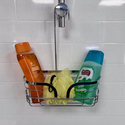 Showerdrape Dante Chrome Mini Shower Caddy
