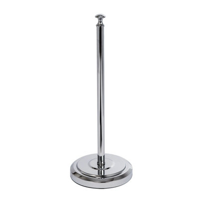 Showerdrape Deluxia Chrome Spare Paper Holder Freestanding | DIY at B&Q