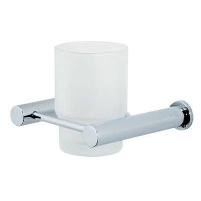 Showerdrape Infinity Rust Proof Chrome and Glass Wall Mounted ...