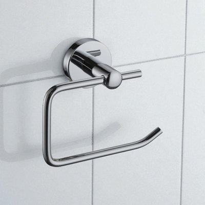 Showerdrape Modernity Chrome Stainless Steel Wall Mounted Toilet Roll ...