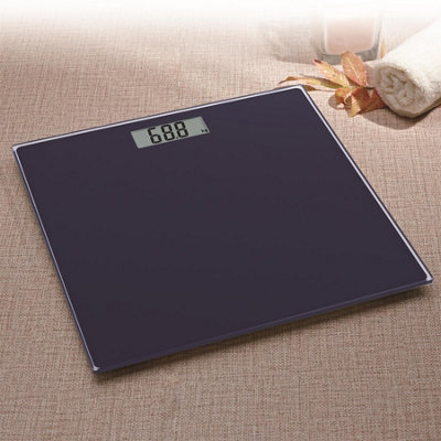 Showerdrape Navy Blue Slimline Electronic Bathroom Scales