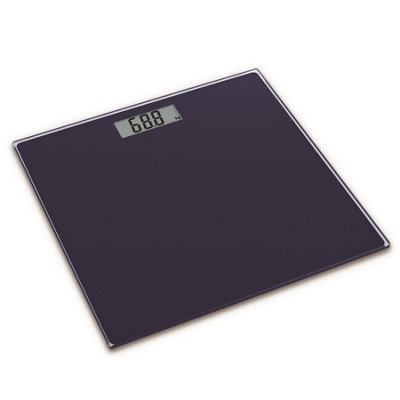 Showerdrape Navy Blue Slimline Electronic Bathroom Scales