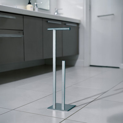 Showerdrape Superbia Chrome Toilet Roll & Spare Paper Holder