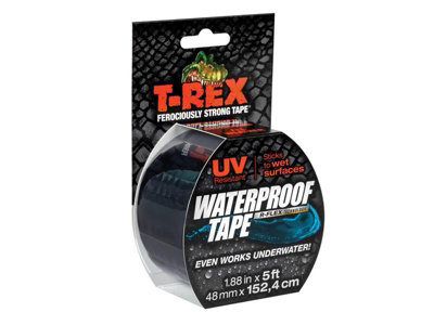 Shurtape T-Rex Heavy-Duty Waterproof Tape 50mm x 1.5m | DIY at B&Q