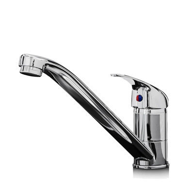 SIA KT1 Polished Chrome Single Lever Monobloc Swivel Spout Kitchen ...