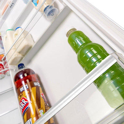 SIA RFI106 304L AUTO DEFROST WHITE INTEGRATED BUILT IN TALL LARDER FRIDGE