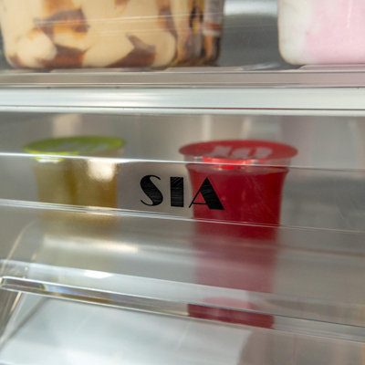 SIA RFI108 210L White Integrated Built In Column Tall Freezer H177cm x ...