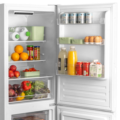 SIA SFF17654WE Freestanding 252L Combi Fridge Freezer 50/50 Split - White