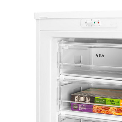 SIA SFZ144WH/E 160L FREESTANDING UPRIGHT FREEZER - WHITE
