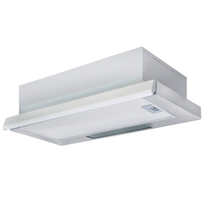 SIA TSH60SS 60cm Stainless Steel Telescopic Integrated Cooker Hood ...