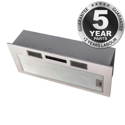 SIA UC70SI 70cm Under Cupboard Canopy Built In Cooker Hood Extractor Fan
