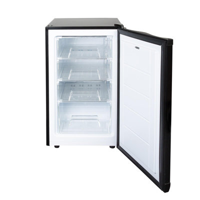 SIA UCF50BL/E 50cm Black Freestanding Under Counter Freezer with ...