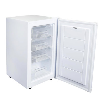 SIA UCF50WH/E 50cm White Freestanding Under Counter Freezer with ...