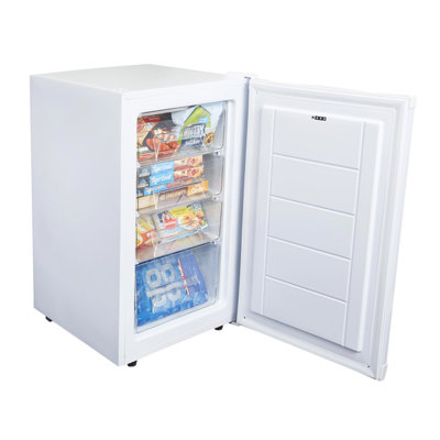 SIA UCF50WH/E 50cm White Freestanding Under Counter Freezer with ...