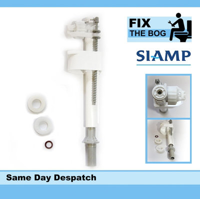 SIAMP Compact 99B WC toilet Cistern Bottom entry inlet valve 1/2 inch ...